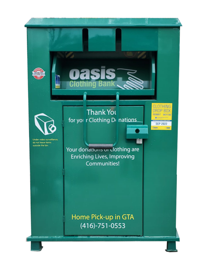 WAYS TO HELP - OASIS CLOTHING BANK